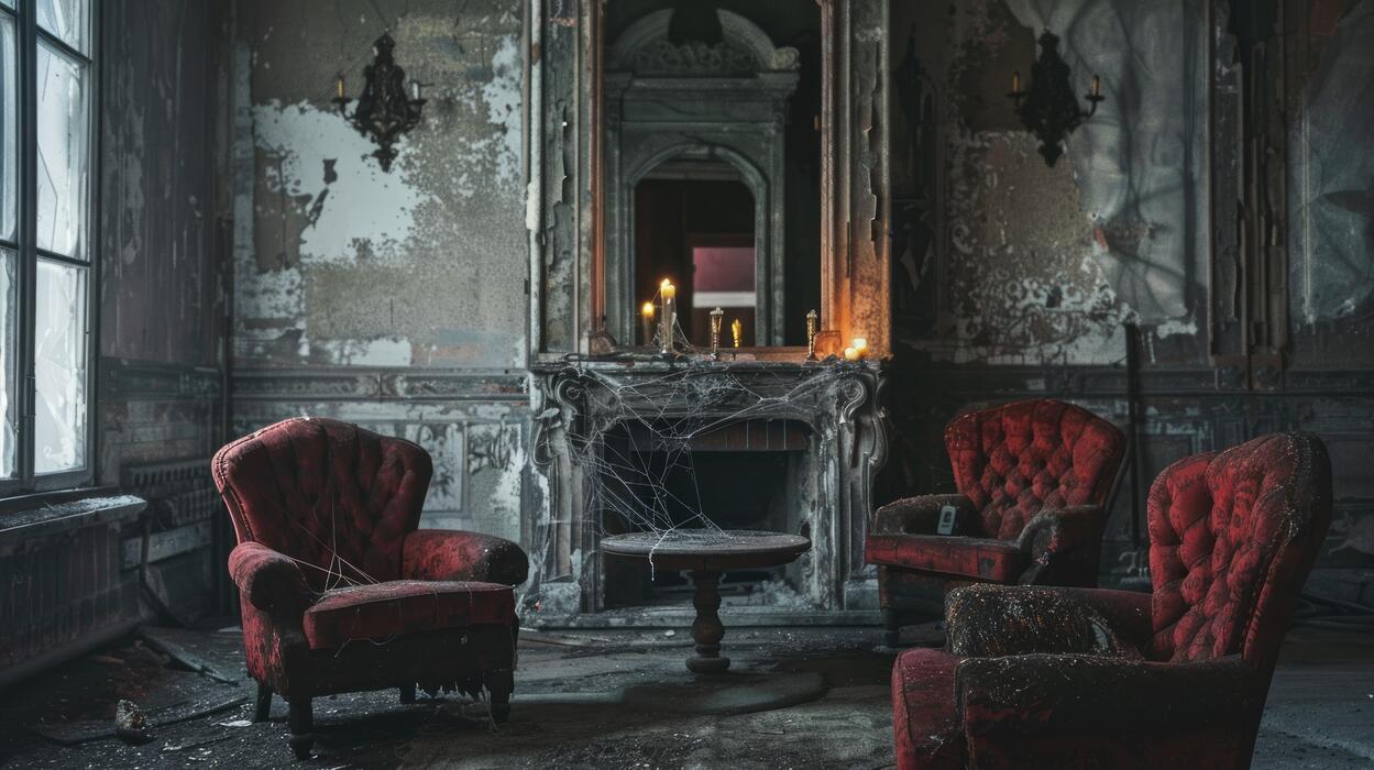 Haunted House Interior Stock Photos, Images and Backgrounds for Free Download