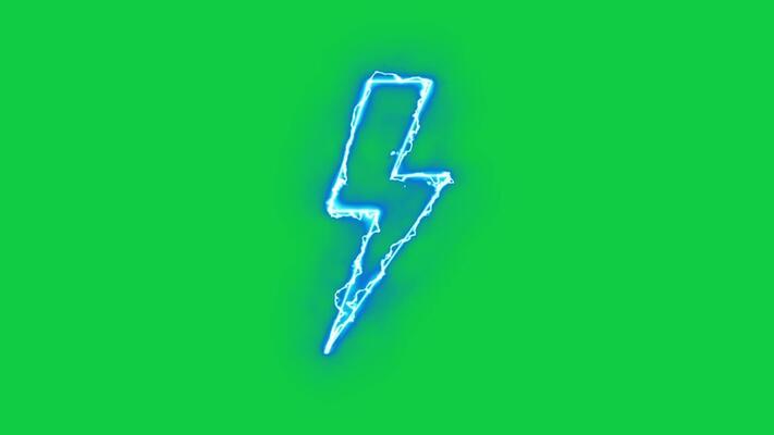 Green Screen Lightning Effect Stock Video Footage For Free Download