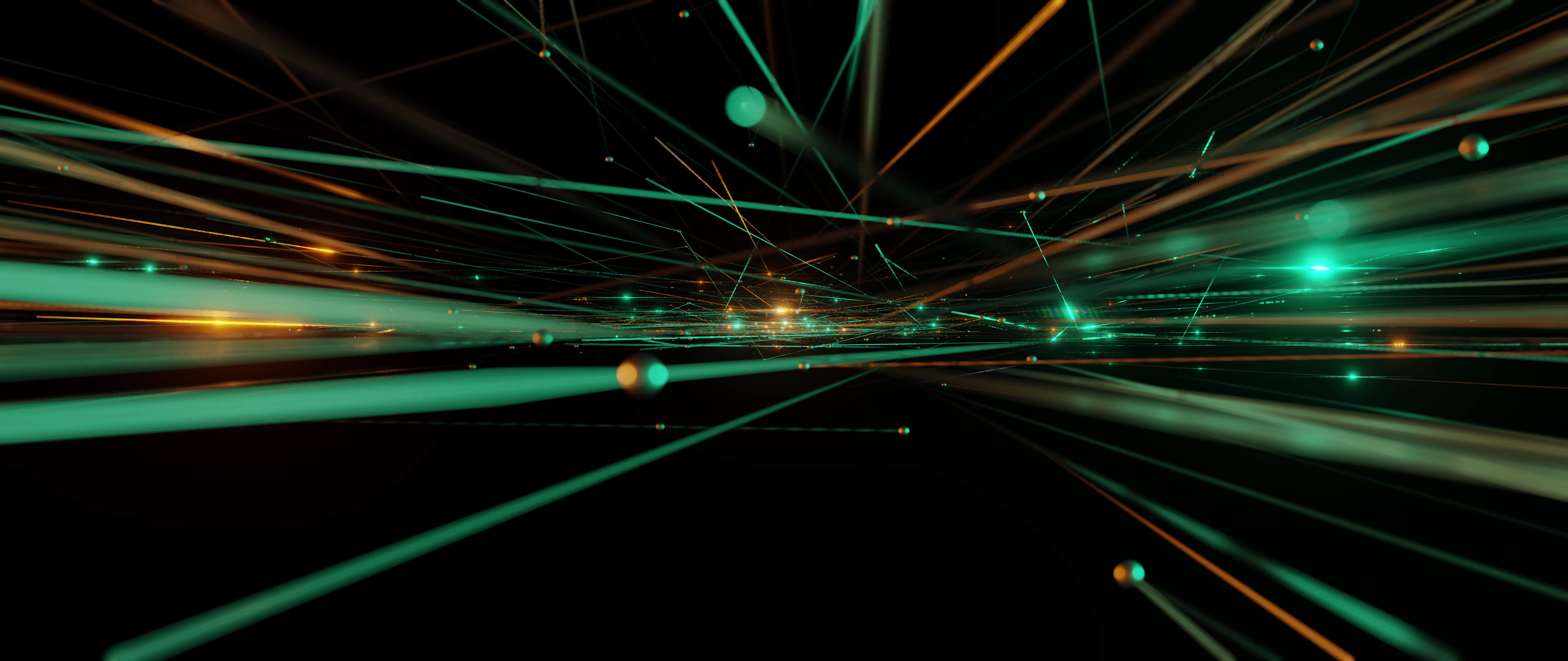 3d animation, abstract loop background digital plexus background and lines dots 49077866 Stock ...