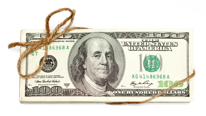 Hundred Dollar Bill Pngs For Free Download