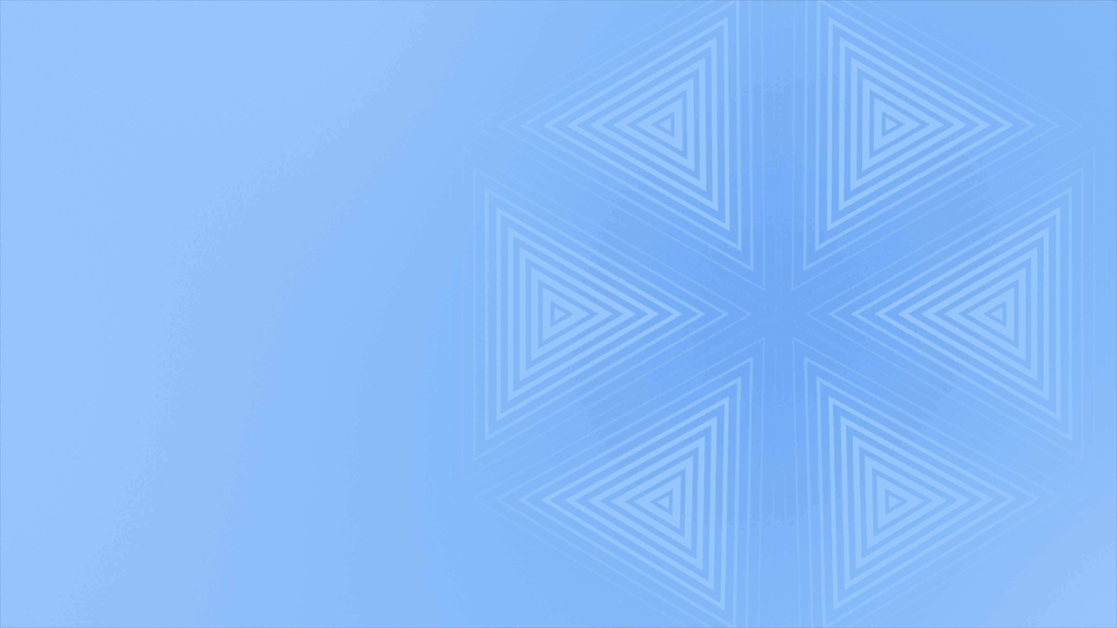 Royal Blue Color Repeating Triangular Shapes Abstract Pattern