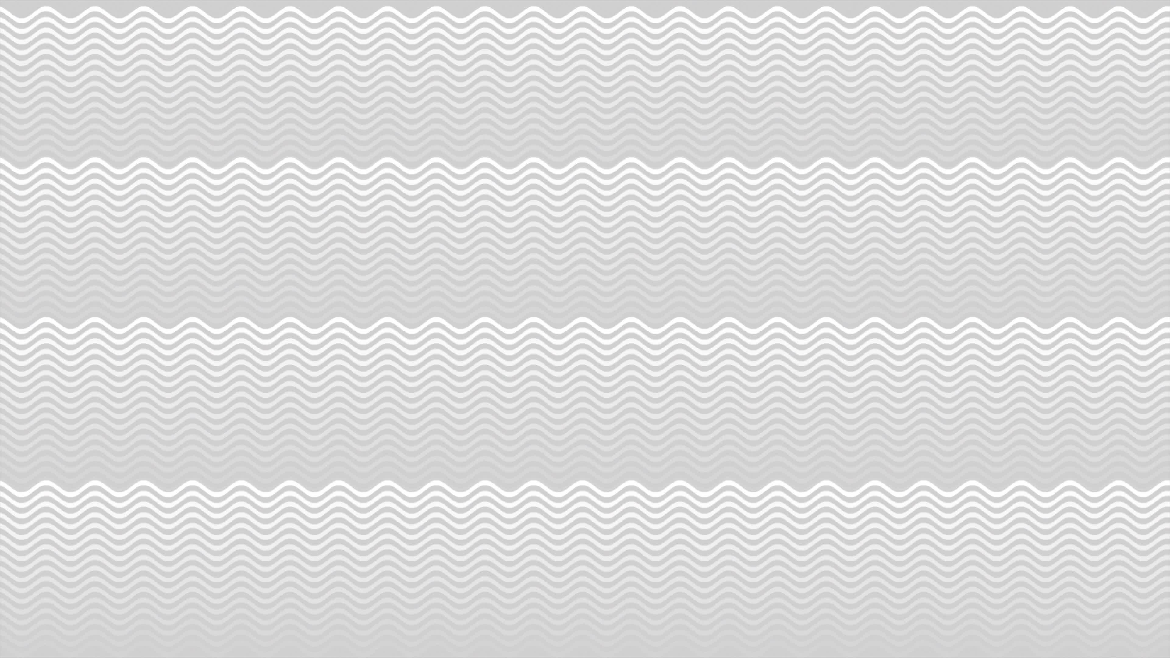 White Color Simple And Elegant Wavy Pattern Loop Able Background