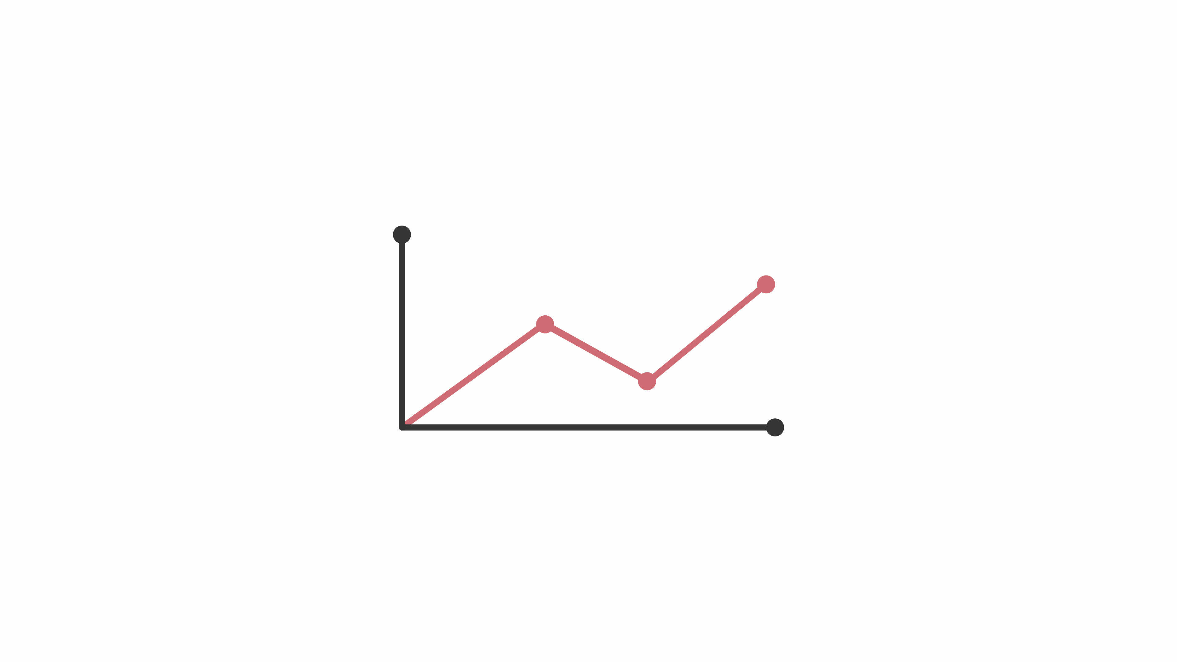line graph motion icon animation graphic design, red color line ...
