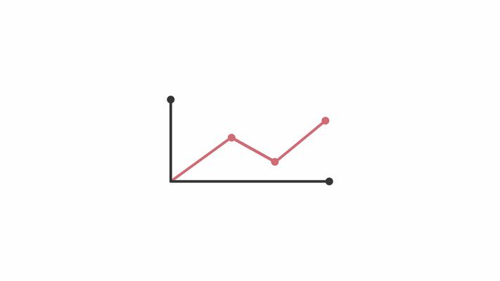 Growing Line Graph Stock Video Footage for Free Download
