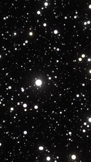 Travelling Through Dense Starfield in Outer Space. new year shiny glowing stars, stars on dark ...