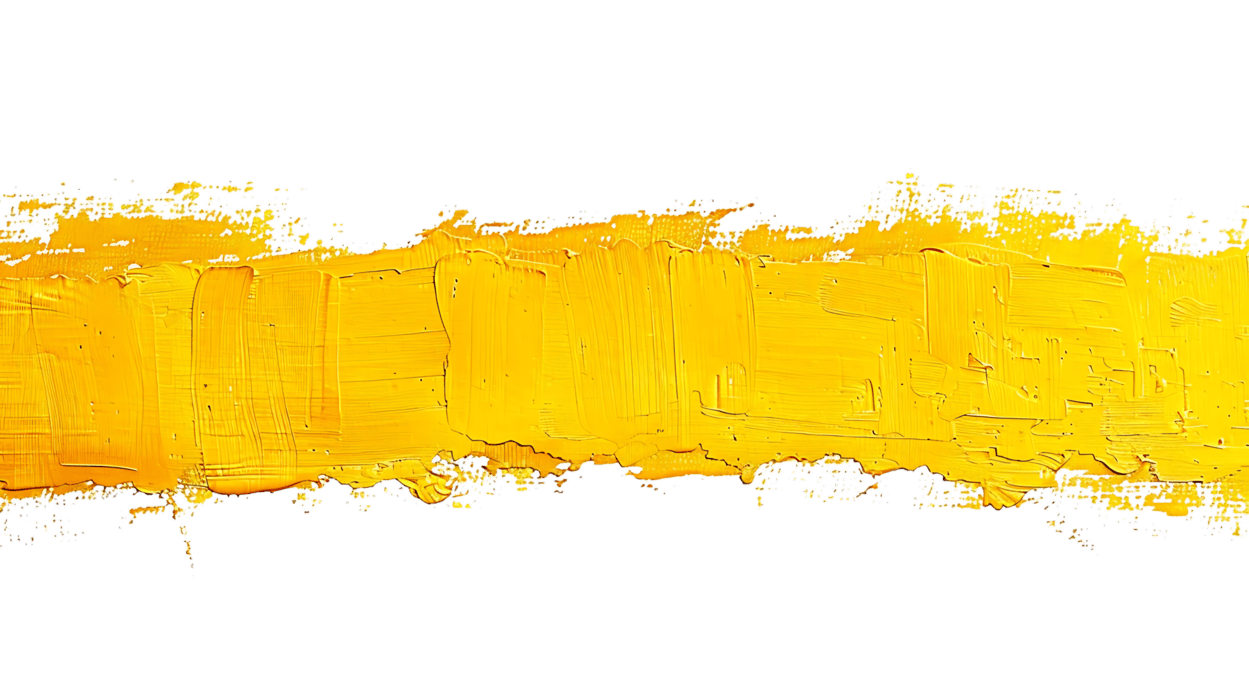 Yellow Brush Stroke PNGs for Free Download