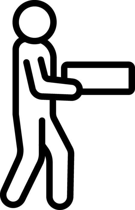 Manual Handling Icon Vector Art, Icons, and Graphics for Free Download