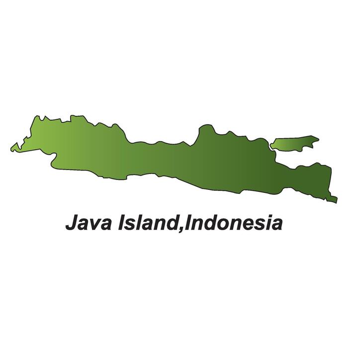 Java Island Map Vector Art, Icons, and Graphics for Free Download
