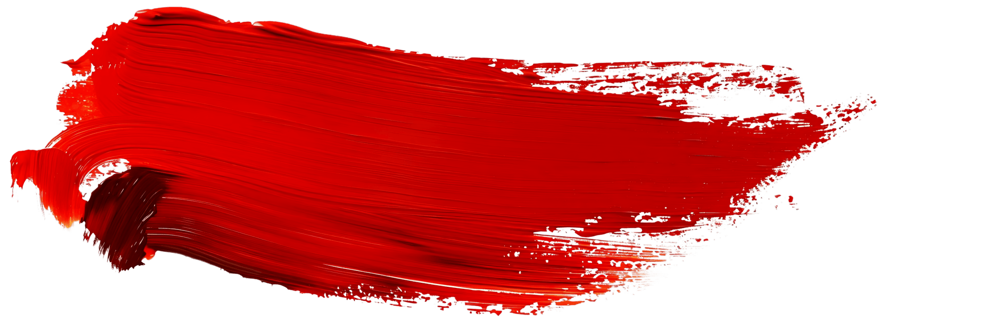 Red Brush Stroke PNGs for Free Download