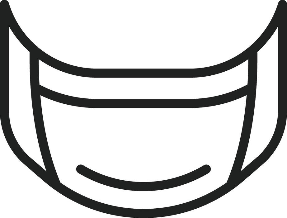 Face Mask Outline Vector Art, Icons, and Graphics for Free Download