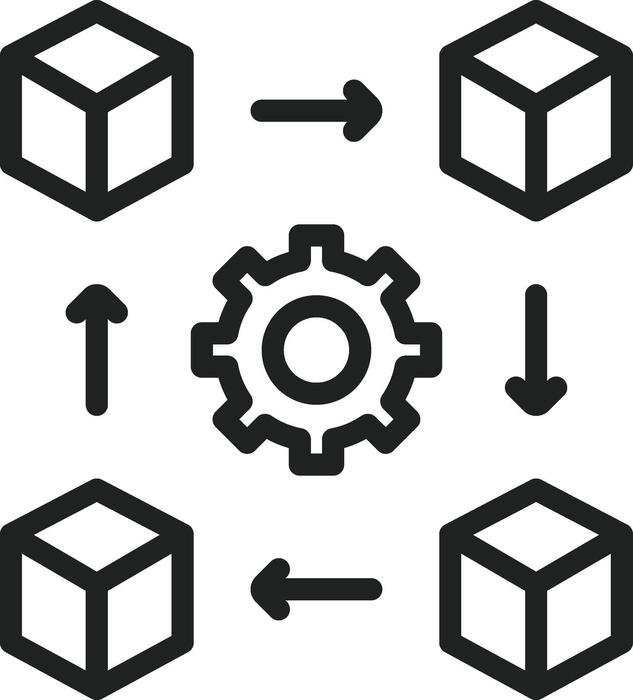 Supply Chain Icon Vector Art, Icons, and Graphics for Free Download