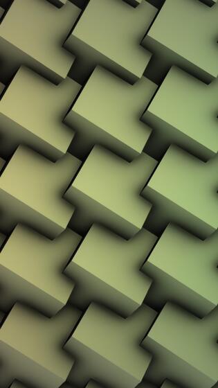 Background with colorful rotating vertical rectangular blocks, loop. Grid of randomized colorful ...