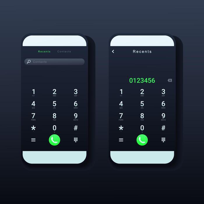 Phone Ui Vector Art, Icons, and Graphics for Free Download