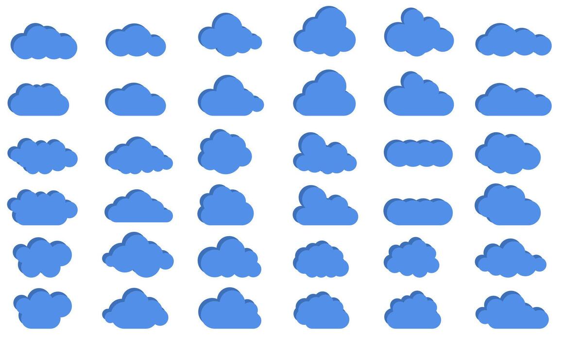 2d Cloud Vector Art, Icons, and Graphics for Free Download