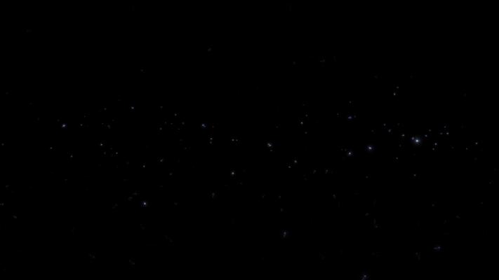 Night Sky Animation Stock Video Footage for Free Download