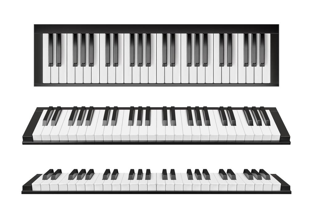 Piano Keyboard Vector Art, Icons, and Graphics for Free Download