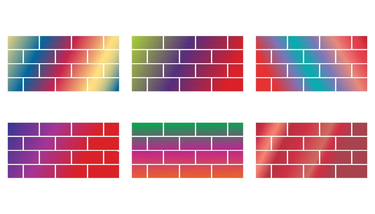 Colorful Brick Wall Vector Art, Icons, and Graphics for Free Download