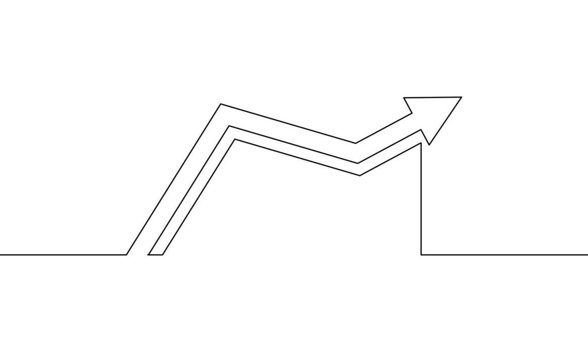 Graph Arrow Icon Vector Art, Icons, and Graphics for Free Download