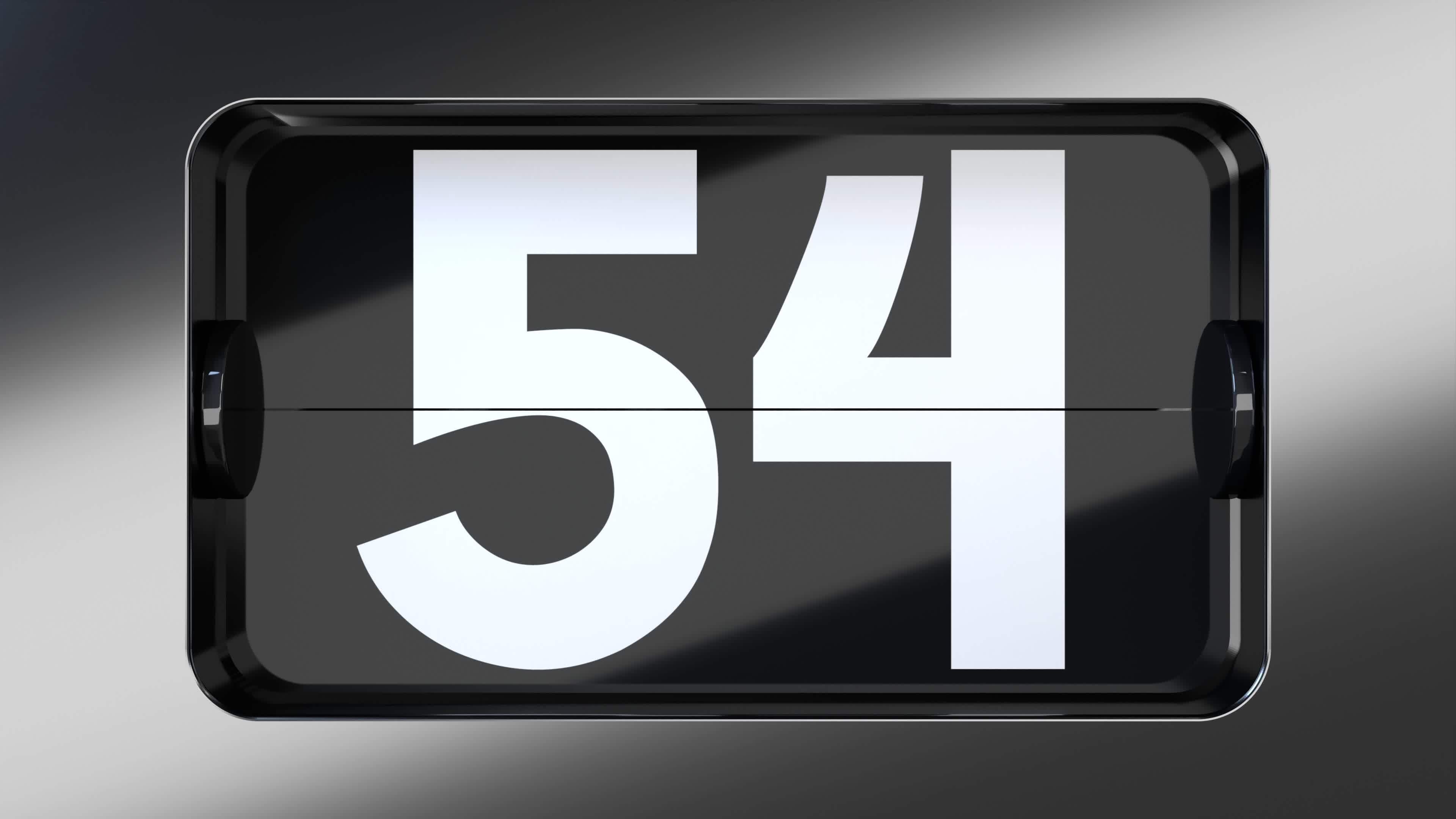 1 Minute Countdown Timer Von 60 Zu 1 49366615 Stock Video Bei Vecteezy