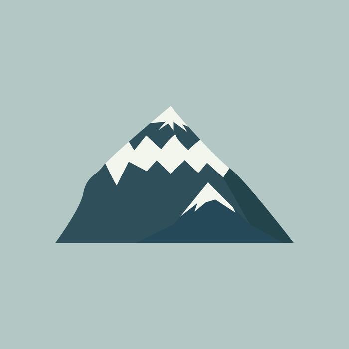 Simple Mountain Vector Art, Icons, and Graphics for Free Download