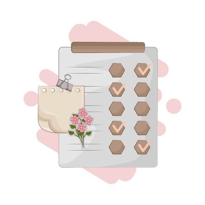 Shopping List Cartoon Vector Art, Icons, and Graphics for Free Download