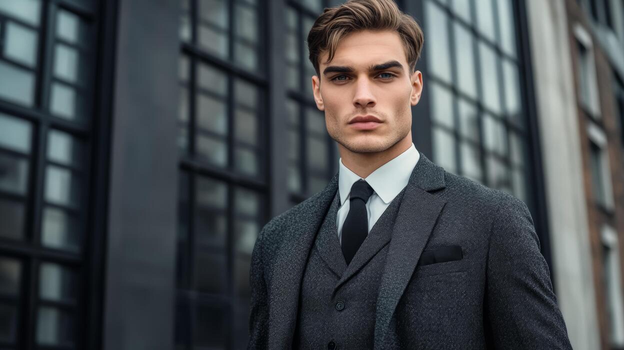 Model Wearing Suit Stock Photos, Images and Backgrounds for Free Download