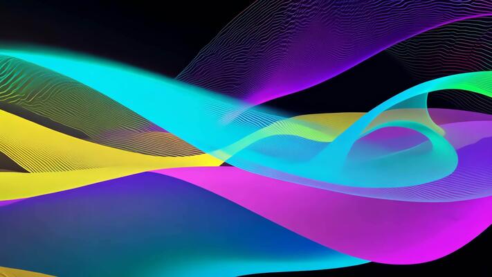 Animated Waves Background Stock Video Footage for Free Download