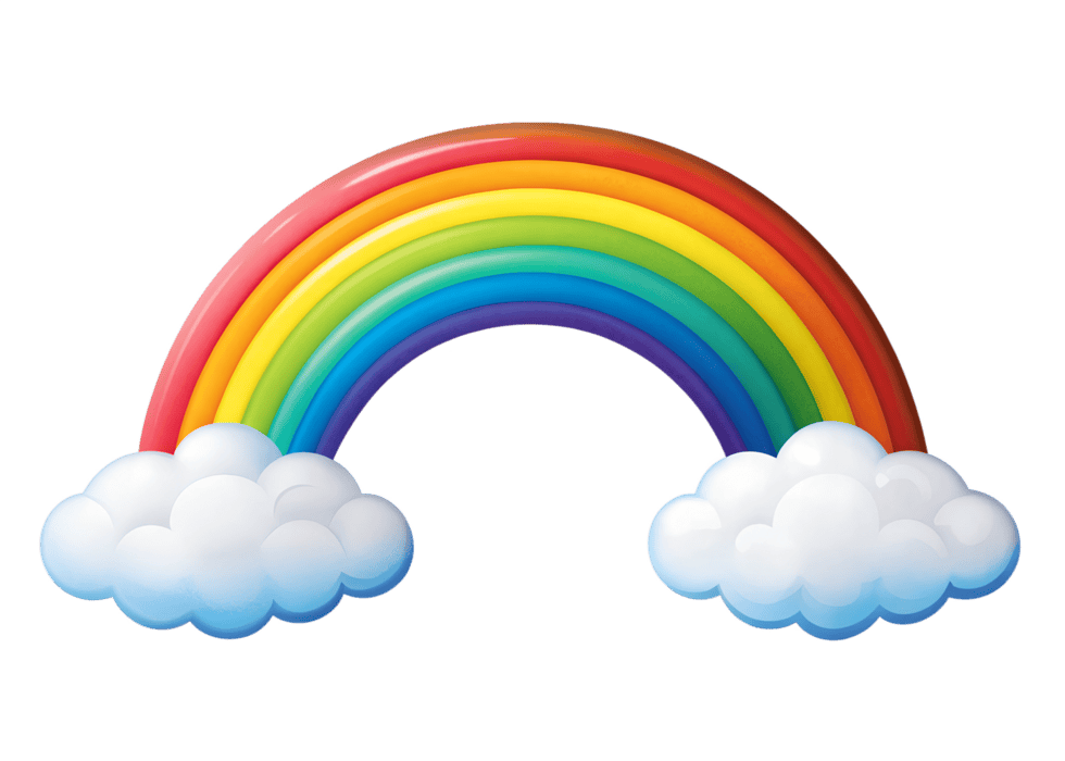 Rainbow Cartoon PNGs for Free Download