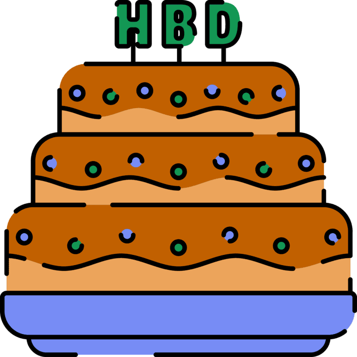 Hbd PNG para descargar gratis