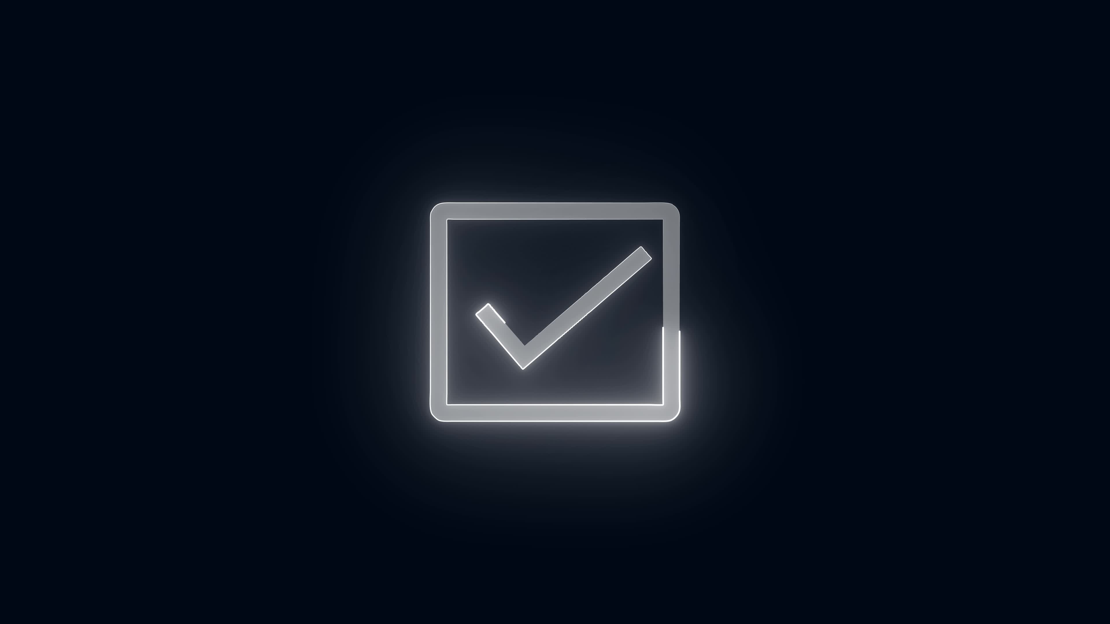 check mark icon animation. Animation in motion graphics of a check mark ...