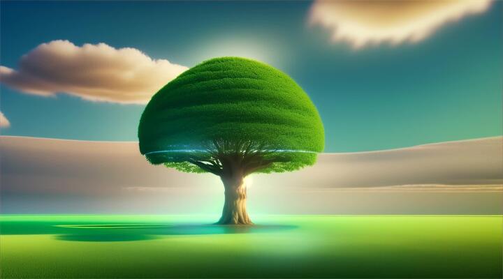 Growing Tree Animation Stock Video Footage for Free Download
