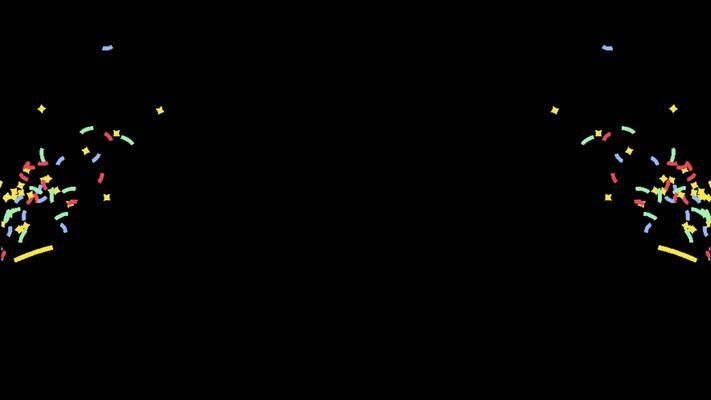 Confetti Animation Stock Video Footage for Free Download