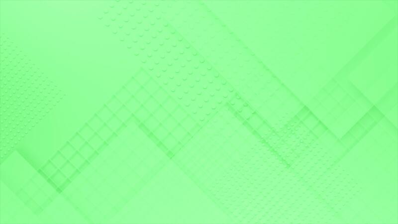 Green color multiple square shapes complex design abstract geometrical loop able background ...