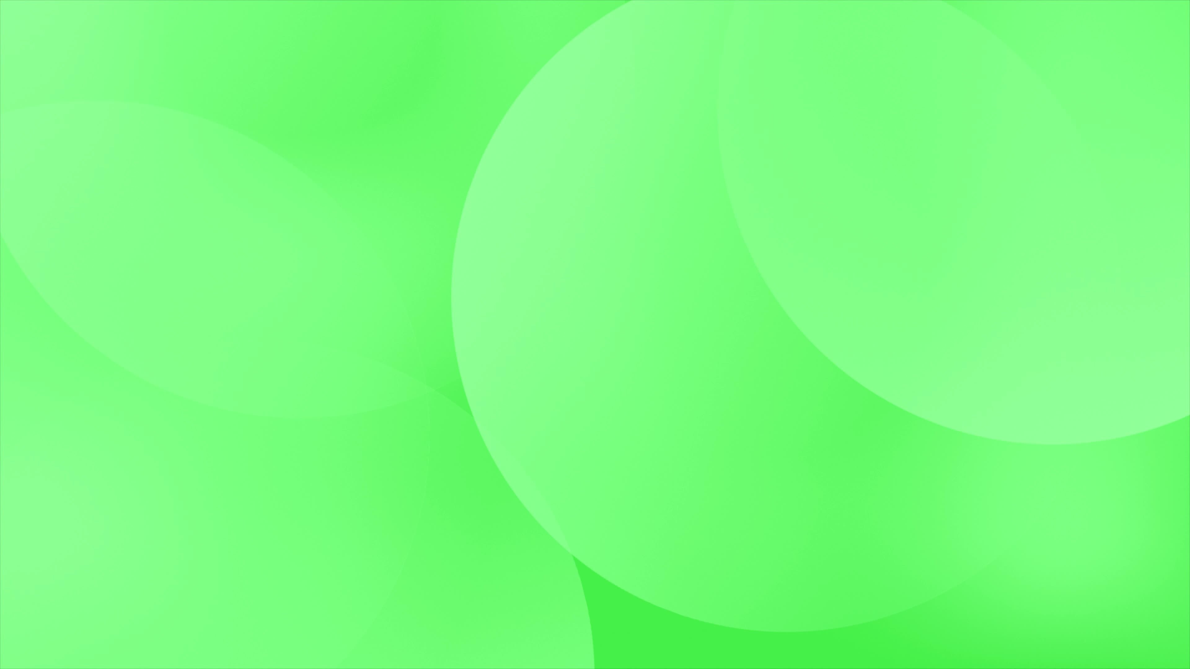 Green Color Multiple Circular Shapes Simple And Elegant Futuristic Geometrical Background