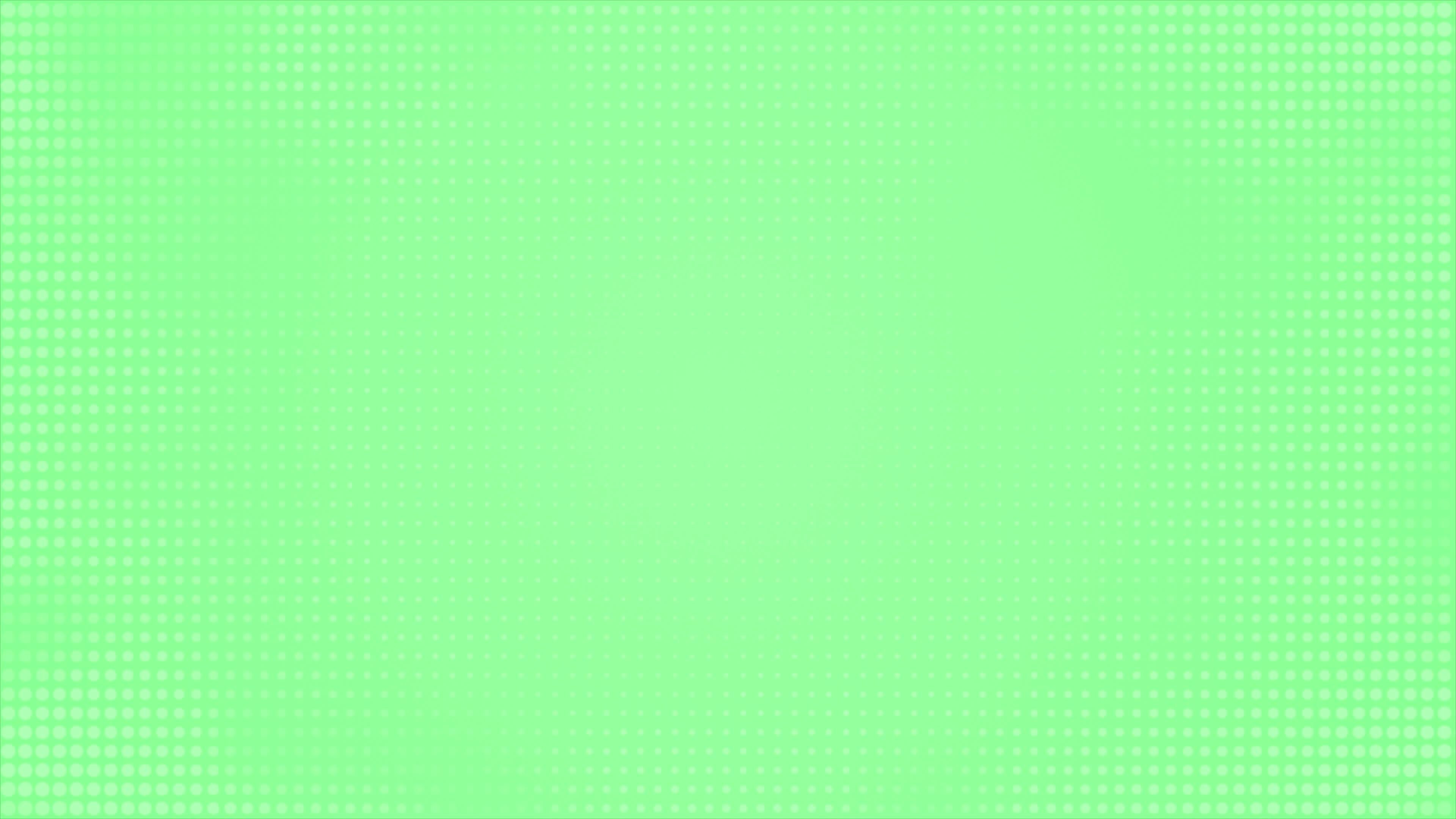 Green Color Circular Dots Design Simple And Elegant Half Tone Pattern Loop Able Background