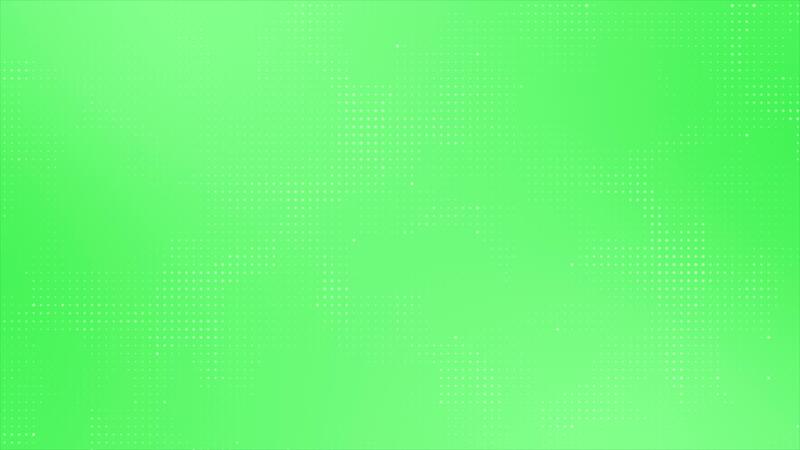 Green Color Circular Dots Design Simple And Elegant Half Tone Pattern Loop Able Background