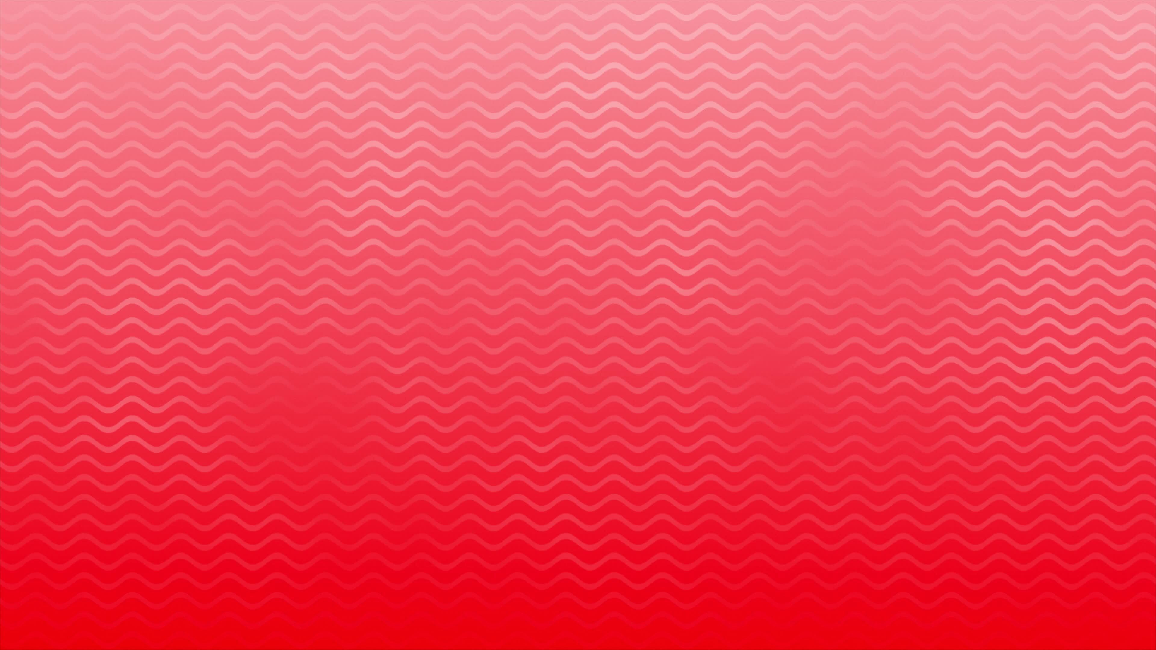 Red Color Simple And Elegant Wavy Pattern Loop Able Background 49594969