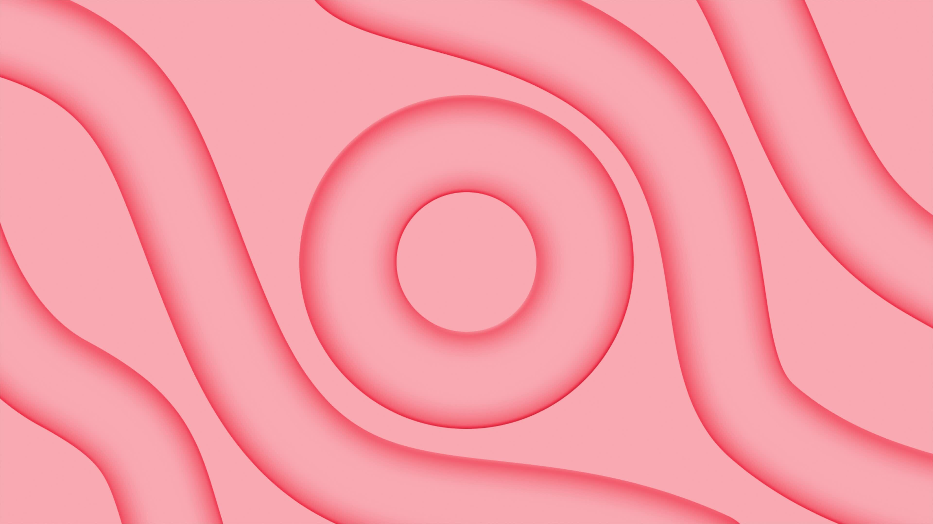 Red Color 3d Abstract Pattern Loop Able Background 49594980 Stock Video