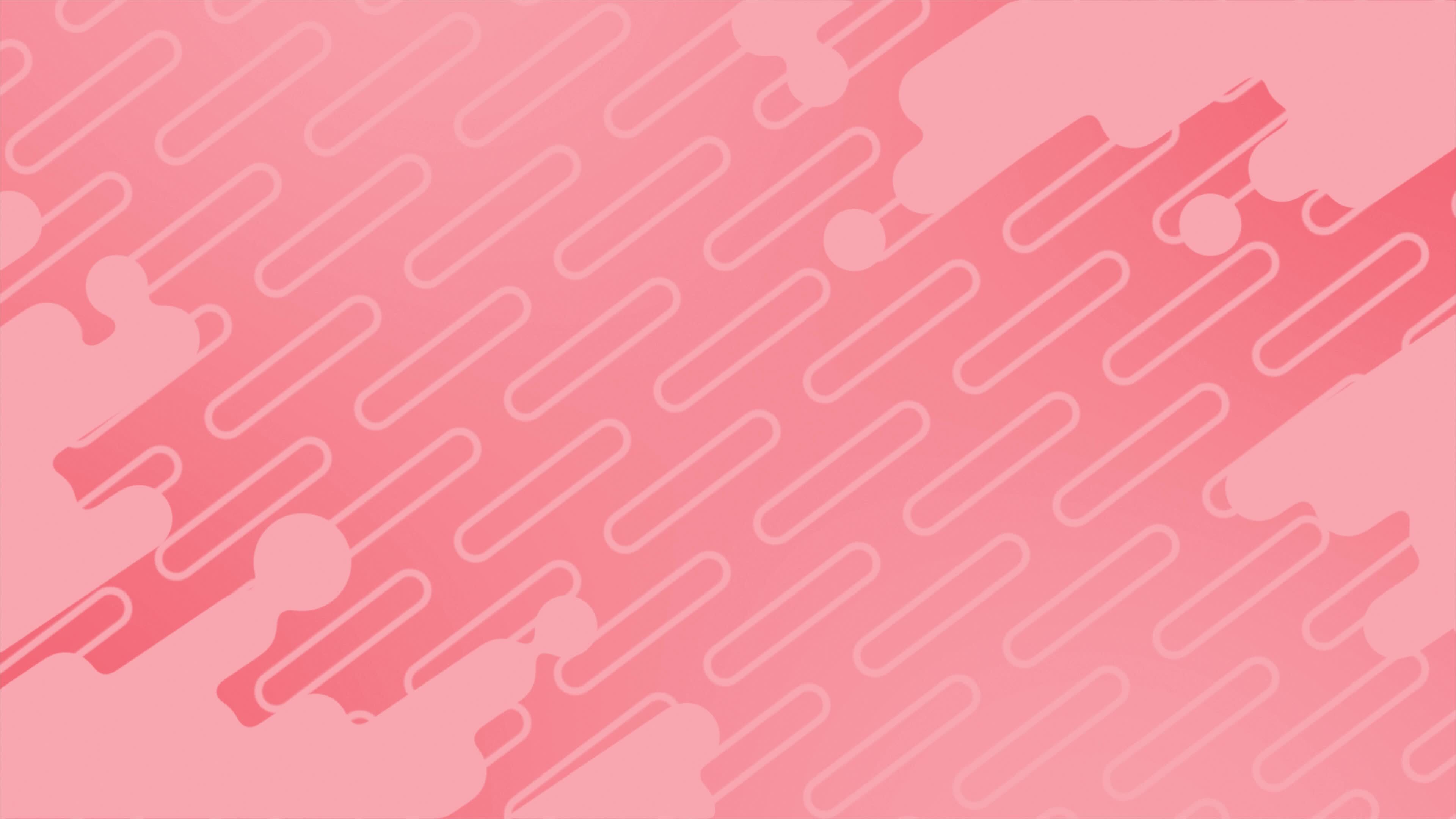 Red Color Simple And Elegant Geometrical Shapes Diagonal Moving Loop