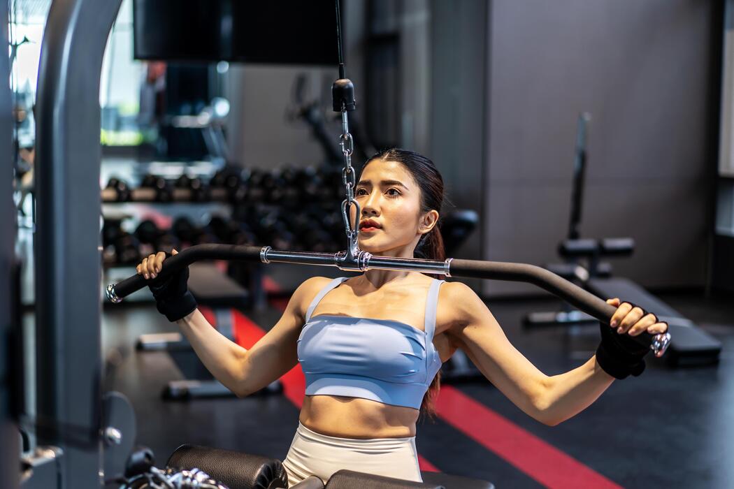 Asian Woman Gym Stock Photos, Images and Backgrounds for Free Download