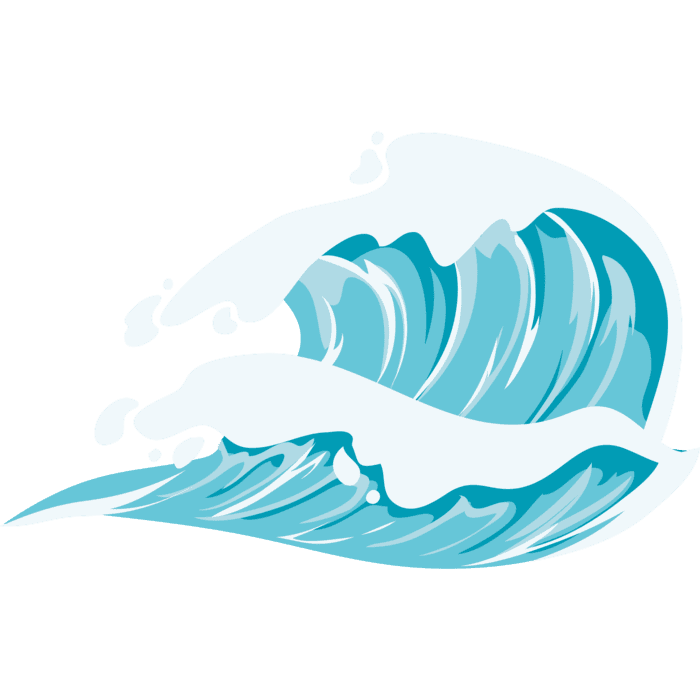 Wave Cartoon PNGs for Free Download