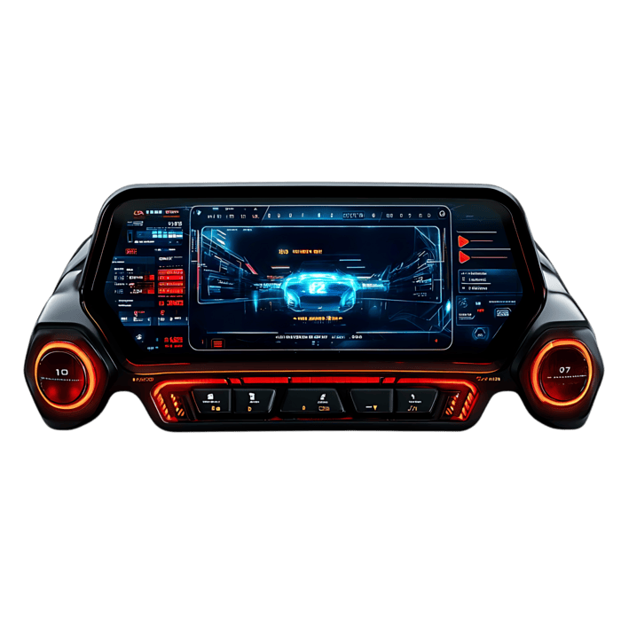 Futuristic Dashboard PNGs for Free Download