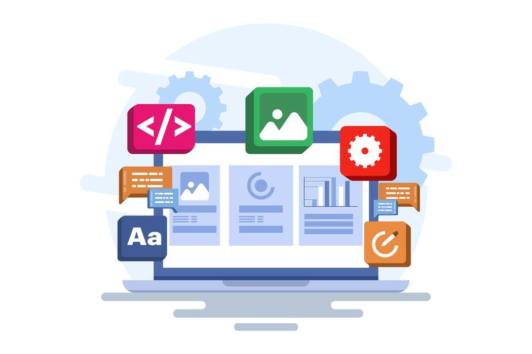 Web Development Vector Art, Icons, and Graphics for Free Download
