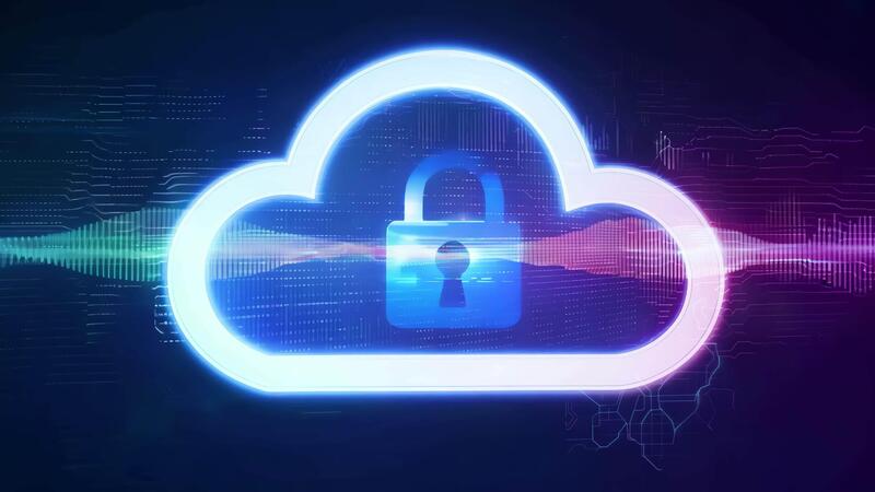 Cloud Computing Network Safe Encrypted Storage Personal Data Protection