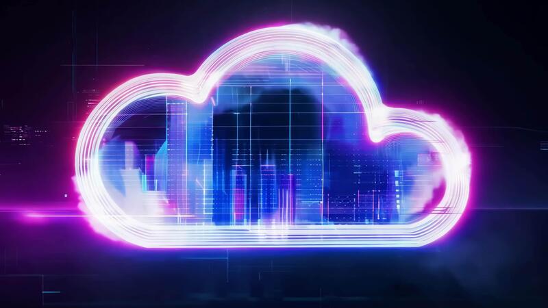 Cloud Computing Network Safe Encrypted Storage Personal Data Protection