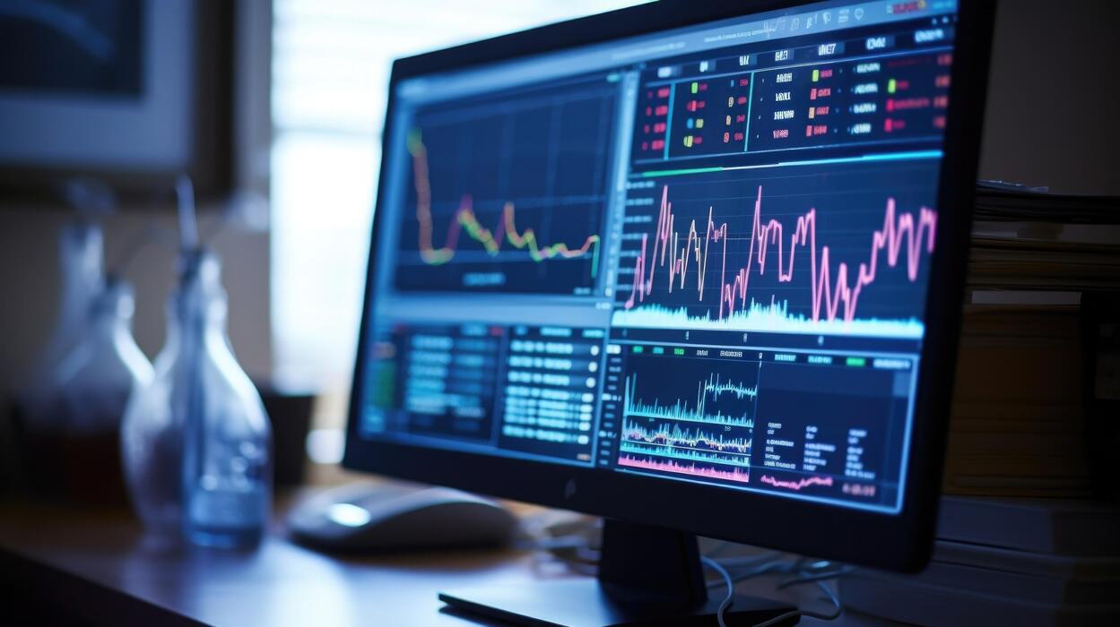 Trading Computer Stock Photos, Images and Backgrounds for Free Download