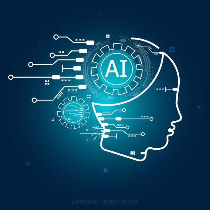 Artificial Intelligence Infographic Vector Art, Icons, and Graphics for ...