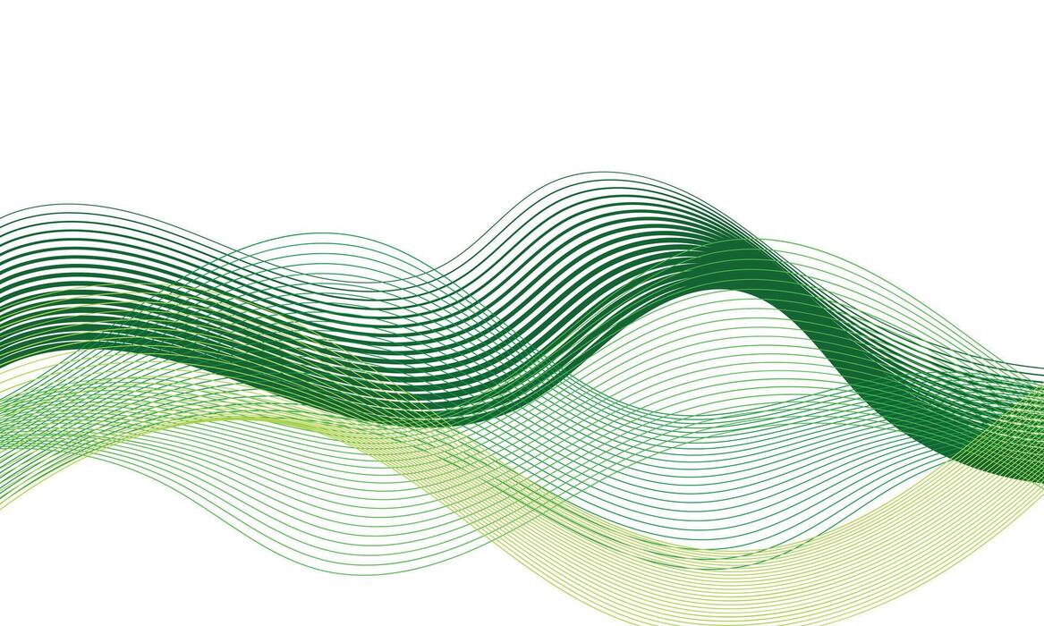 Evergreen Abstract Wave Vector Art, Icons, and Graphics for Free Download