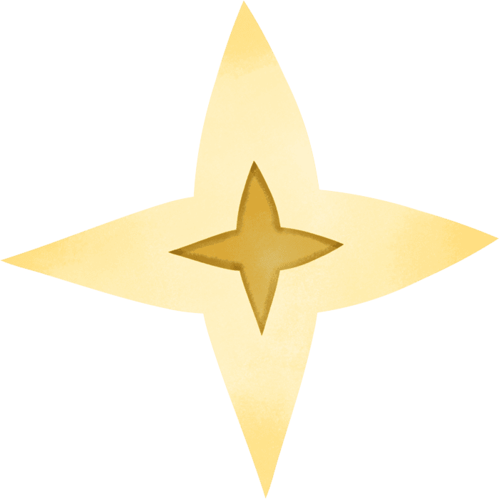 4 Pointed Star PNGs for Free Download