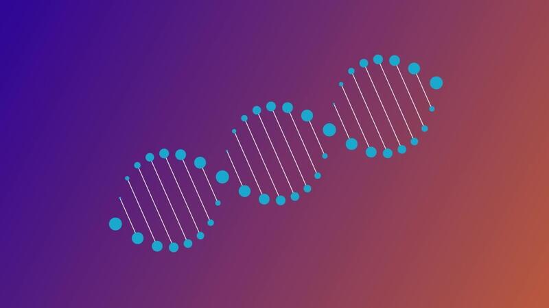 Animated DNA Double Helix Featuring Biomorphism 49922688 Stock Video at Vecteezy